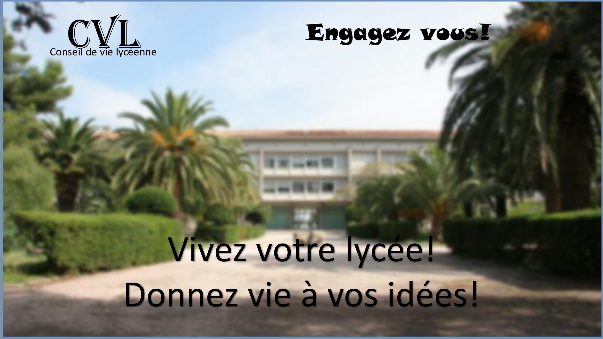 Affiches pour les élections du CVL 2022 – C@P ADELIE