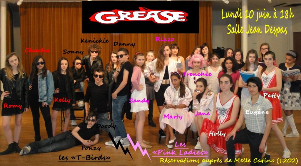 Spectacle « Grease 2 » (2012-2013) – Le moulin à Paroles