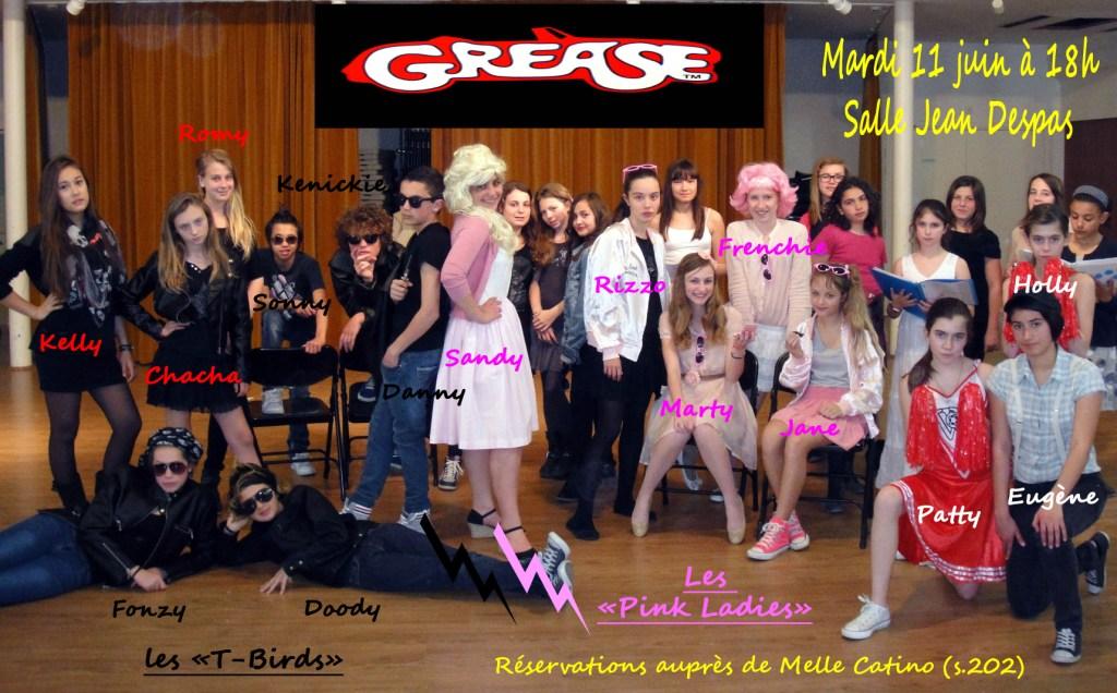 Spectacle « Grease 2 » (2012-2013) – Le moulin à Paroles
